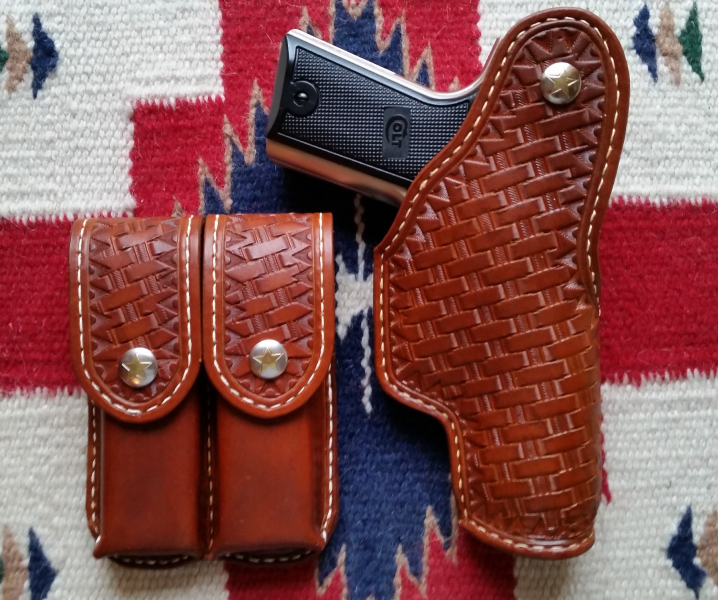 Colt „Double Eagle Combat Commander“ Holster plus Magazintasche - NEU ...