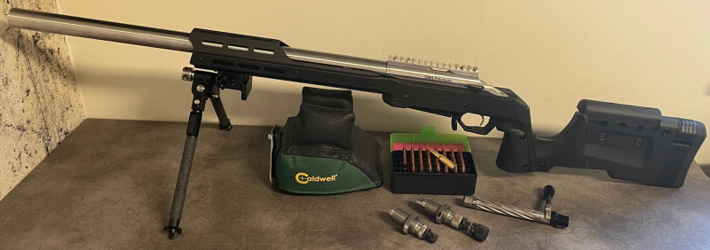 SMH Precision .30BR Einzelladergewehr und Wiederladeset - eGun