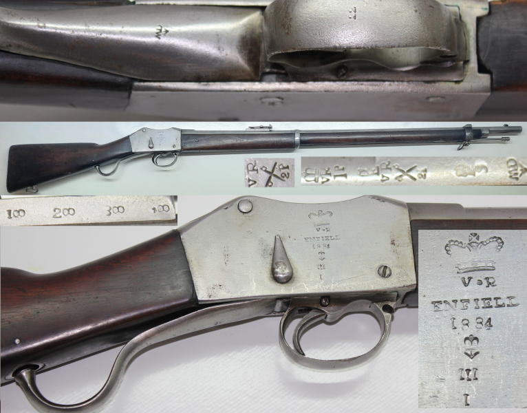 Martini-Henry V.R Enfield 1884 III Kaliber .303 british Einzellader ...