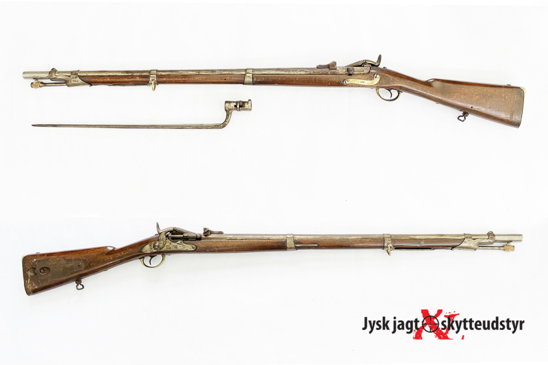 D?nisches Hinterladergewehr M1848 mit Bajonett - eGun