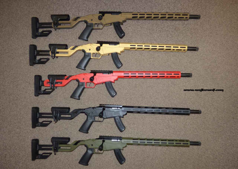 RUGER RPR Precision Rimfire KK Matchgewehr .22lr in BLACK oder ...