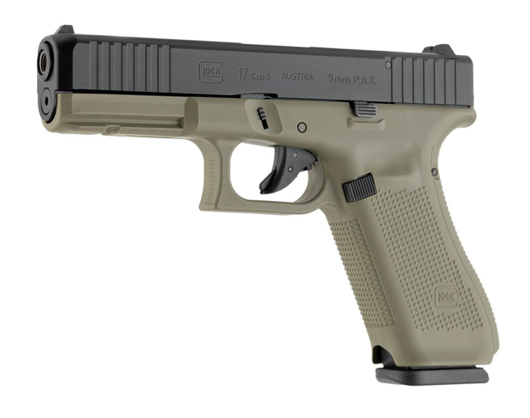 GLOCK 17 Gen5 Kaliber 9mm P.A.K. die von der Marke GLOCK lizensierte ...