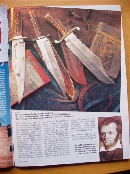 Visier - Heft : ** Jim Bowie und seine Messer ** - eGun