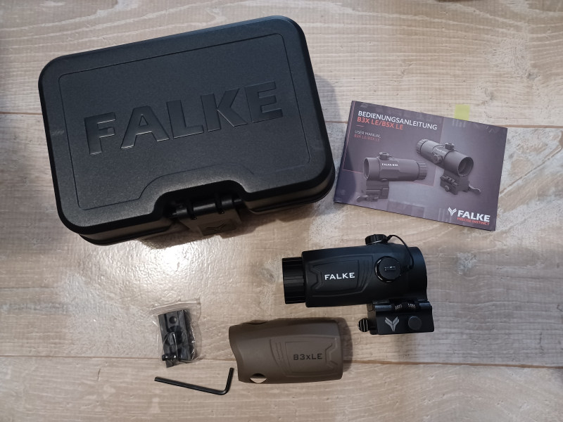 FALKE B3x LE Magnifier – Wie neu, nur Indoor genutzt - eGun