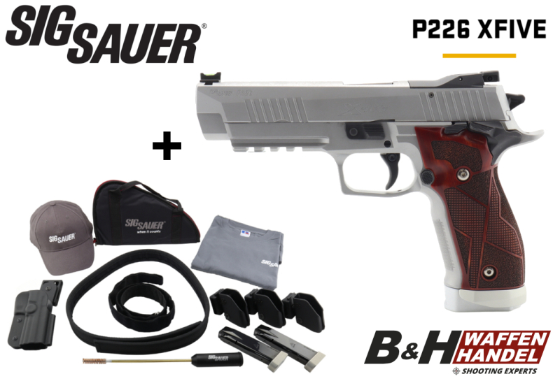 Neu: Sig Sauer P226 X-Five Classic 9mm mit IPSC Champions-Package ...